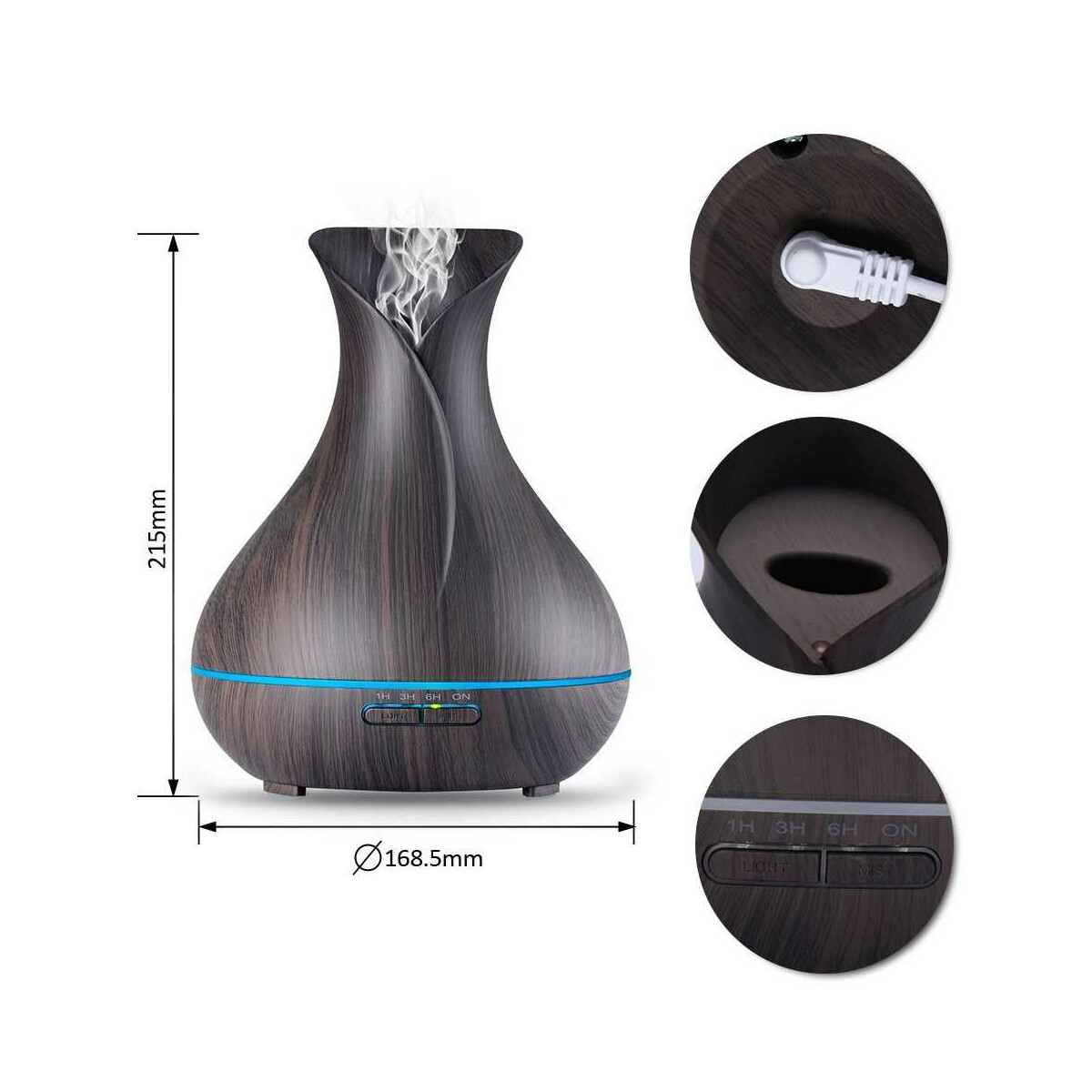 Aroma Öl Diffuser für Raumduft | Befeuchtung | Wellness | Aromatherap